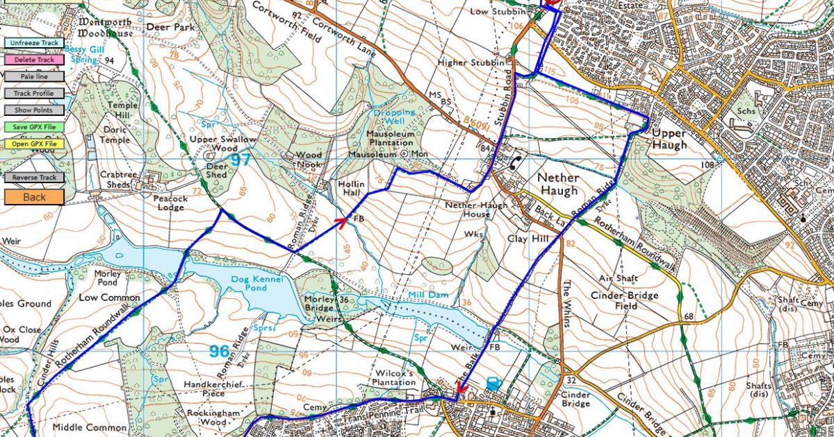 Upper Haugh South West circular -Pre-booking with the Walk Leader is ESSENTIAL - Ramblers